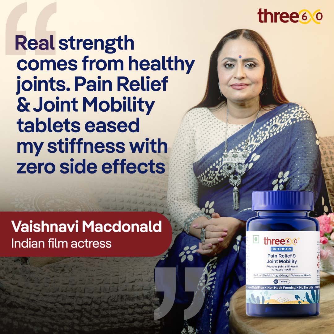 Buy Pain Relief & Joint Mobility Tablets – Three60wellness
